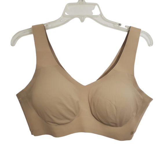 Honeylove | Intimates & Sleepwear | Honeylove Vneck Wire Free Bra Beige ...